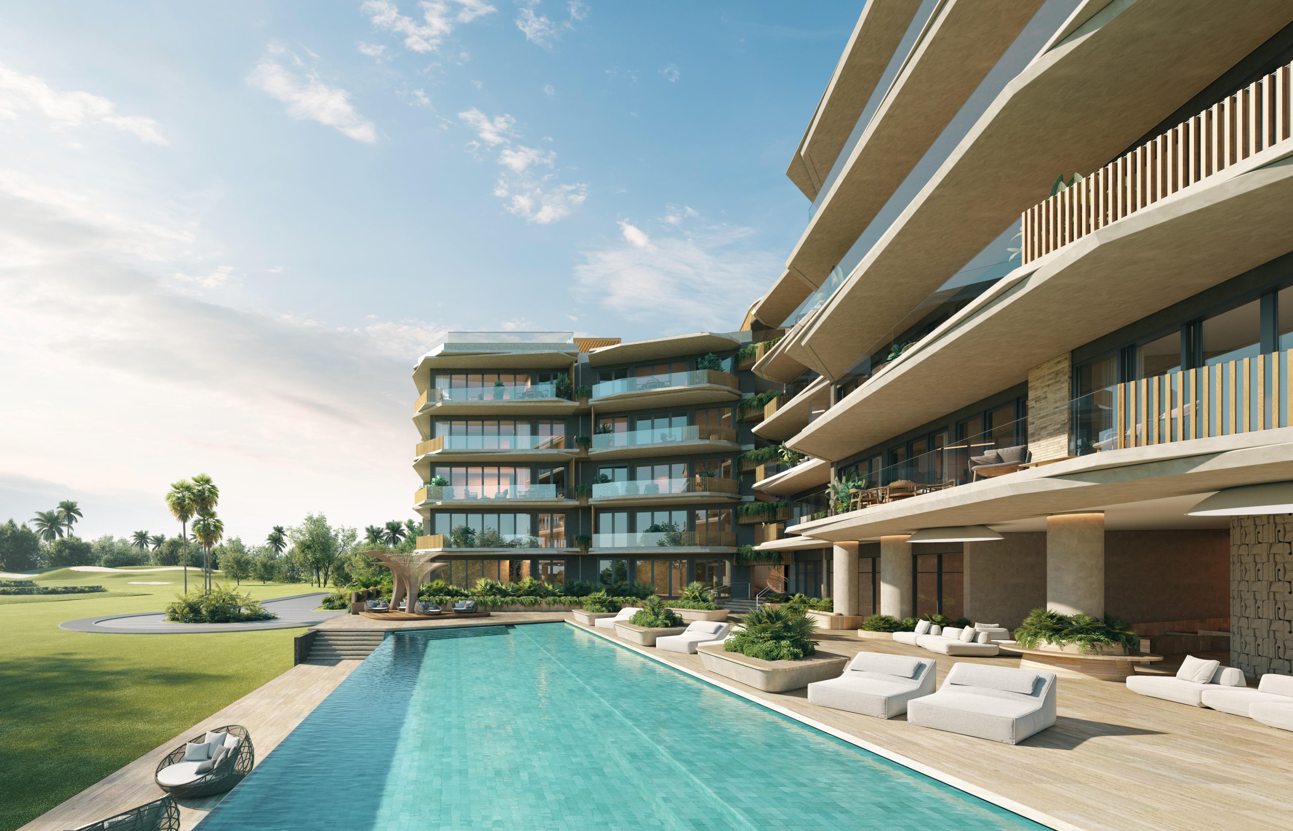 Le Ciel Golf Views 3-Bedroom + Lounge Condo in Cap Cana - Jelena Estate